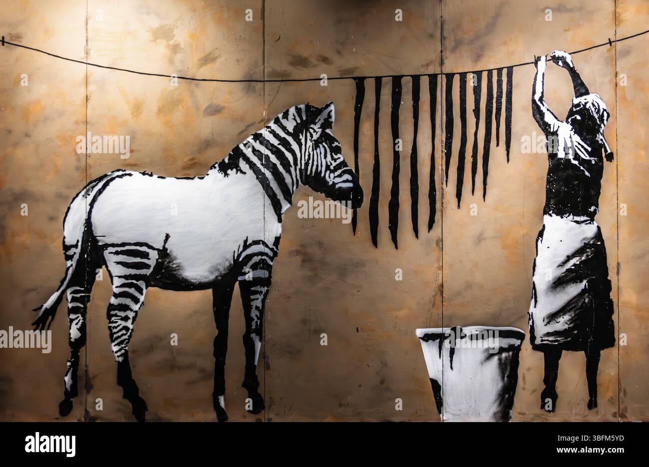 Banksy Zebra Original