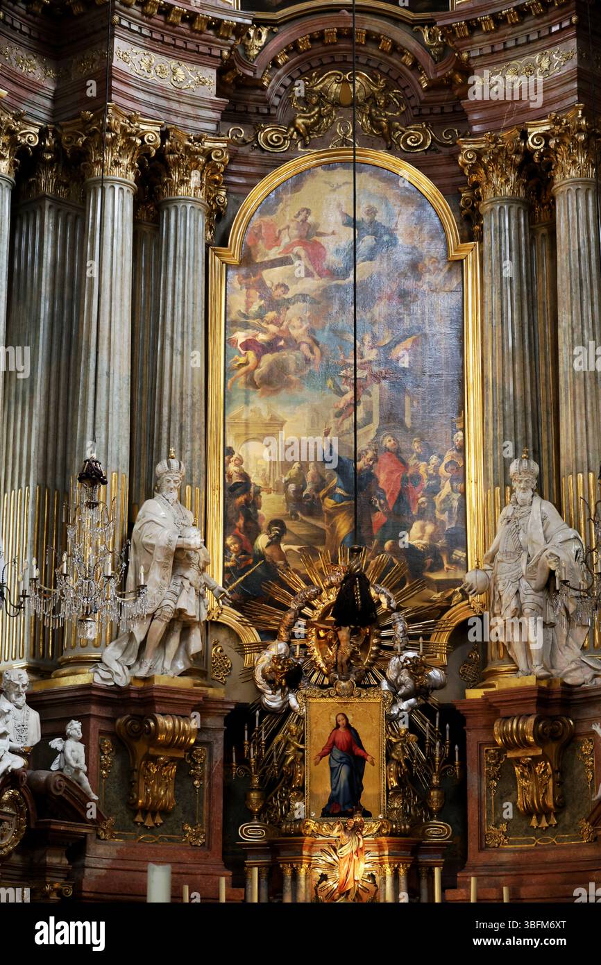 Interior of Peterskirche, Vienna – Baroque Masterpiece and Historic ...