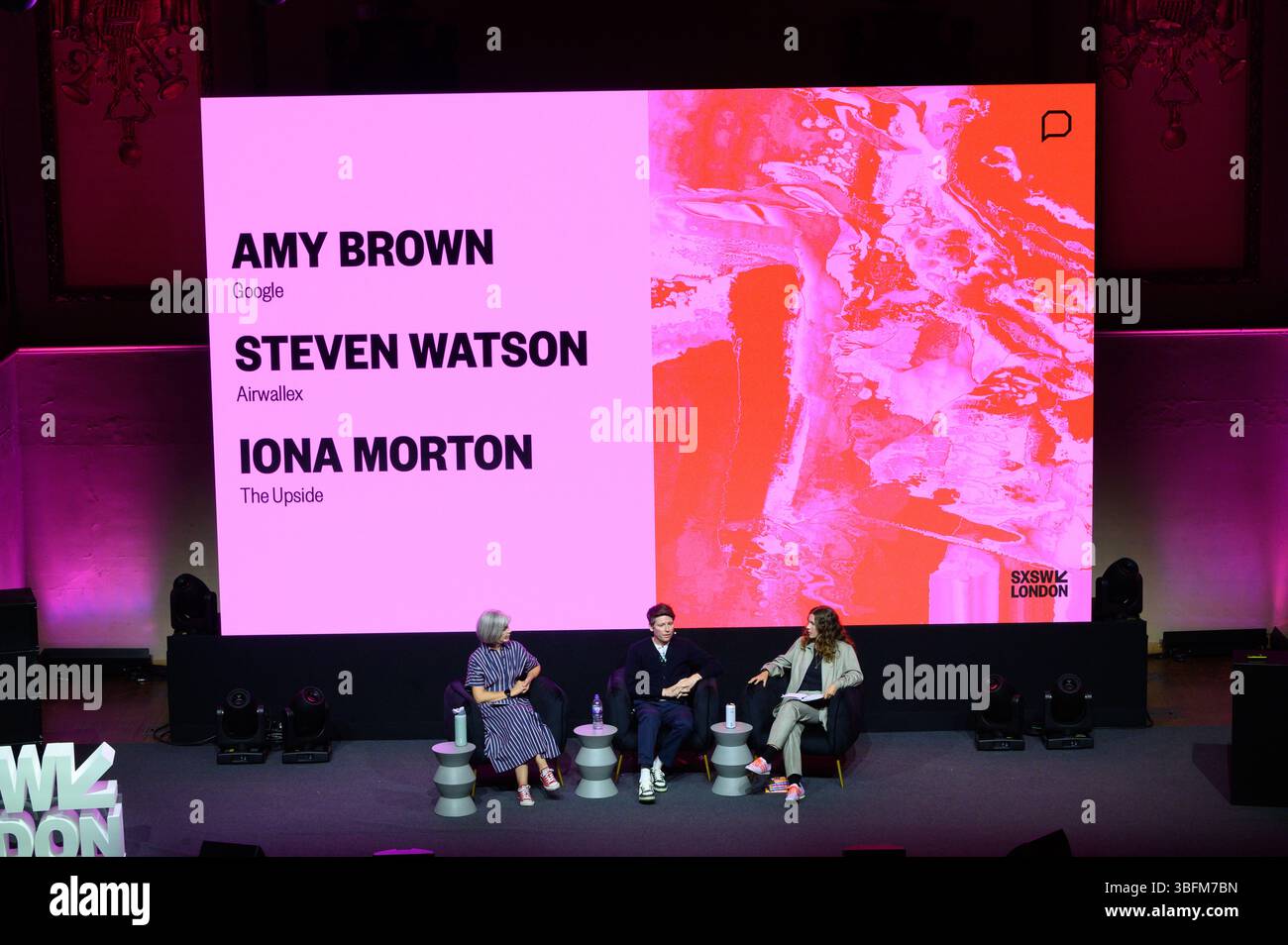 London, UK. 02nd June, 2025. Amy Brown, Steven Watson and Iona Morton ...