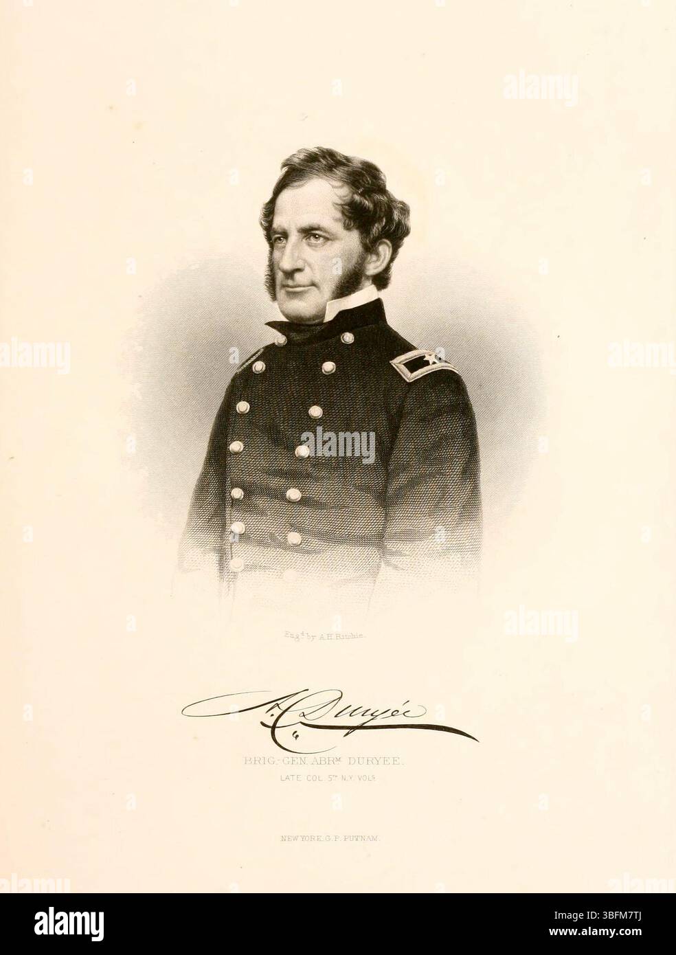 Abram Duryée (DURYEA), Union Army general, commander of one of the most ...