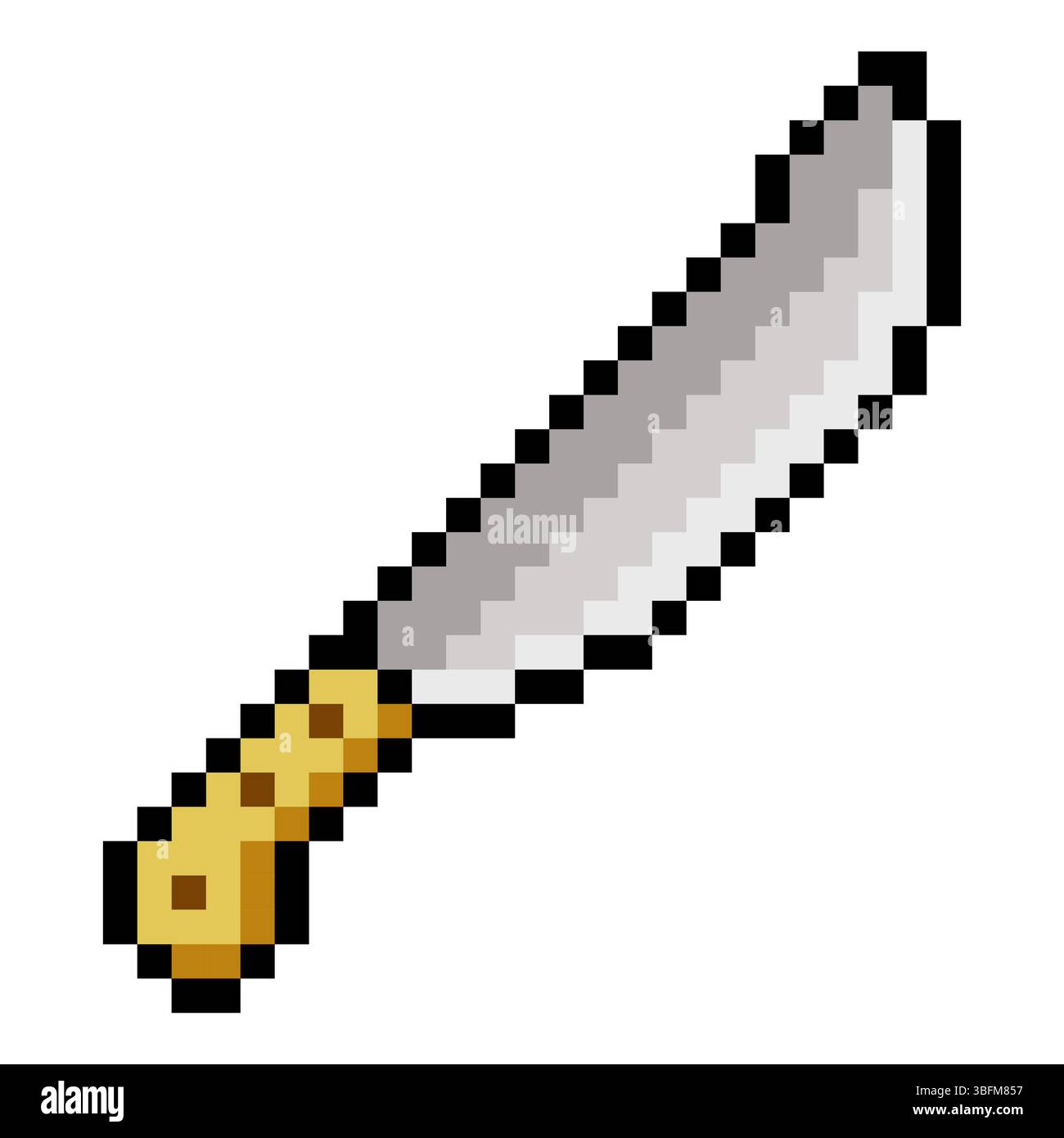 Butcher chef knife cutting Stock Vector Images - Alamy