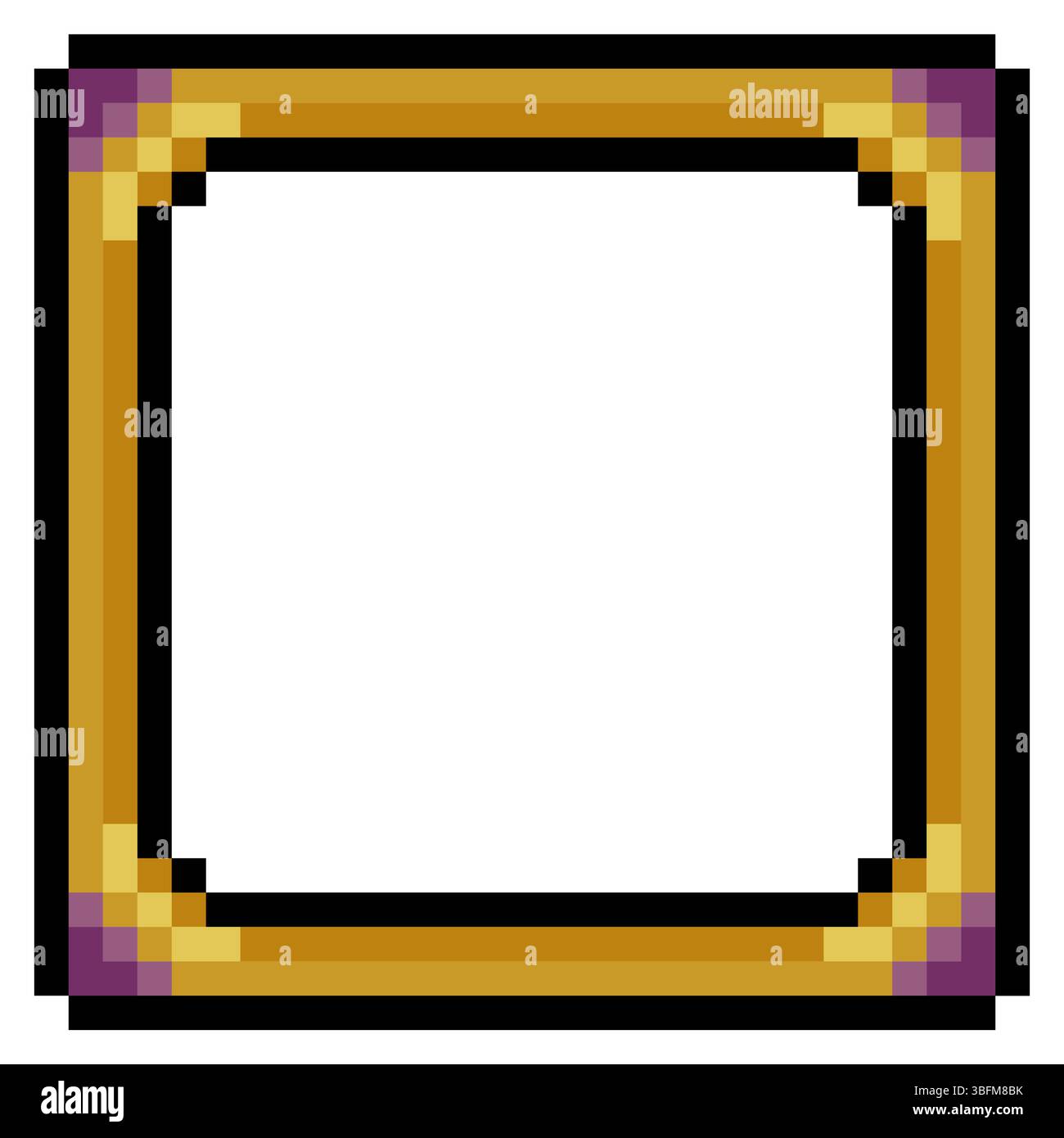 Blank picture frame in pixel art style Stock Vector Image & Art - Alamy
