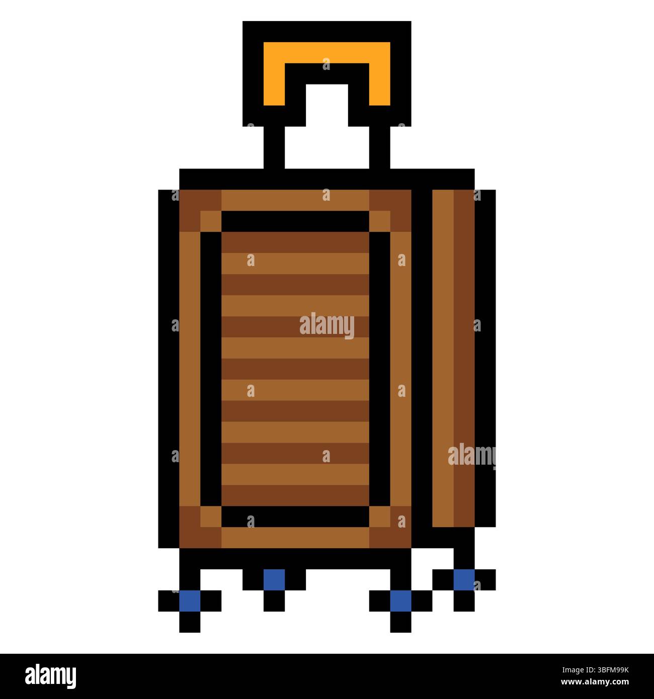 Suitcase icon in cartoon Cut Out Stock Images & Pictures - Alamy