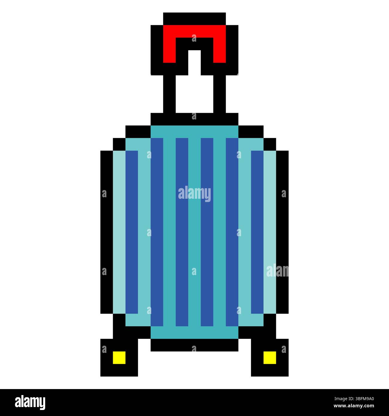 Suitcase icon in cartoon hi-res stock photography and images - Alamy