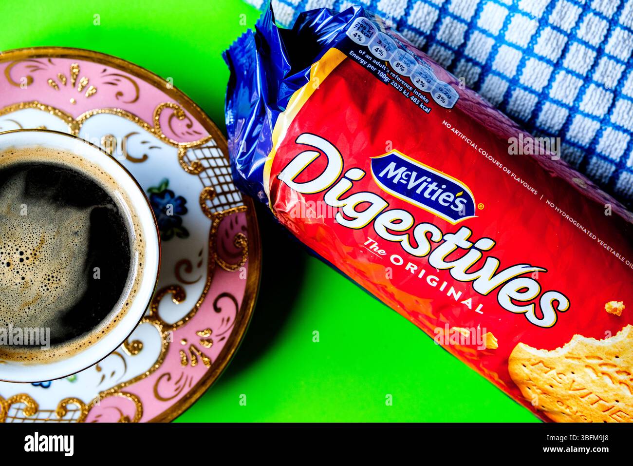 London UK, June 02 2025, British Favourite Original McVities Digestive ...