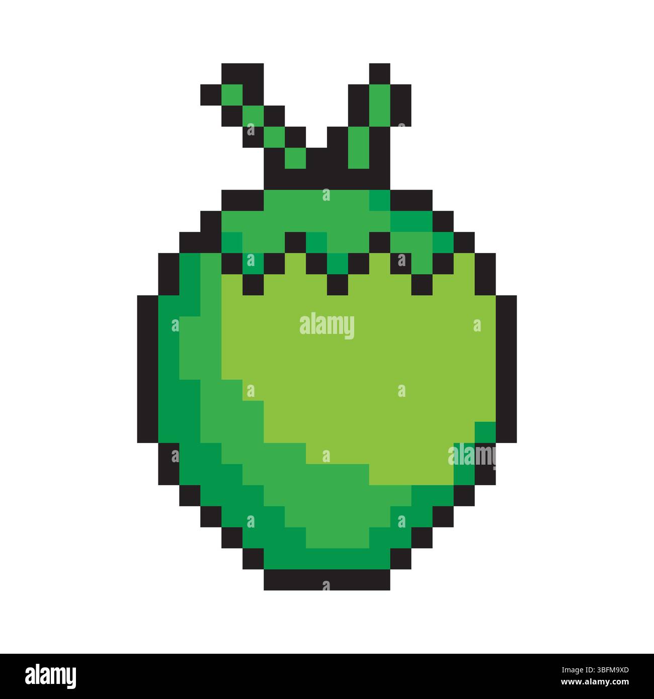 Green coconut fruit Stock Vector Images - Alamy