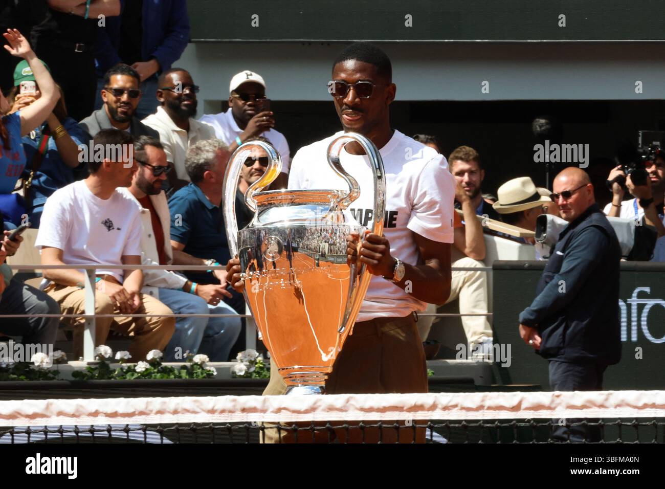 Paris, France. 02nd June, 2025. PSG Ousmane Dembele with UEFA Champions ...