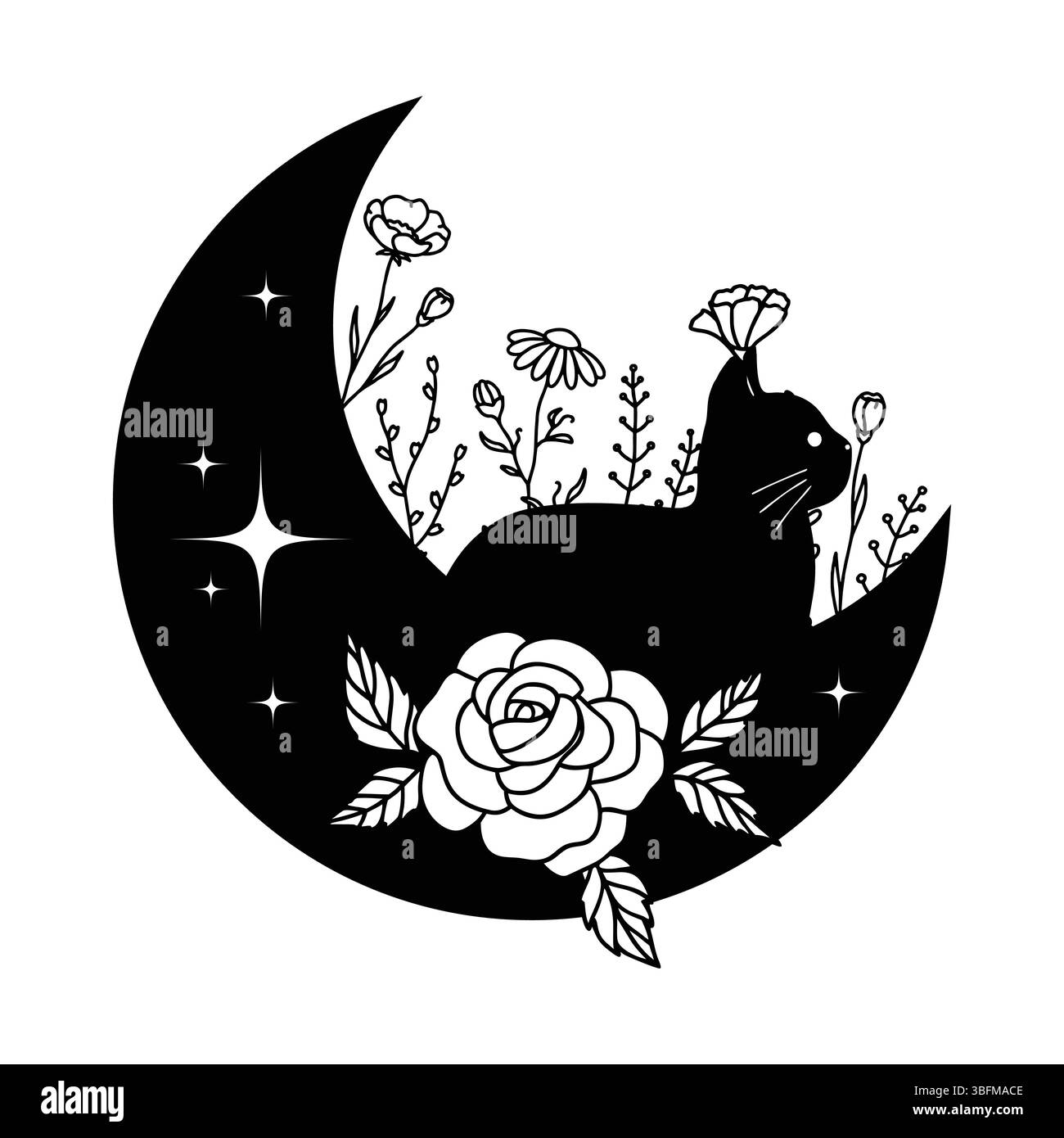 Lunar svg hi-res stock photography and images - Alamy