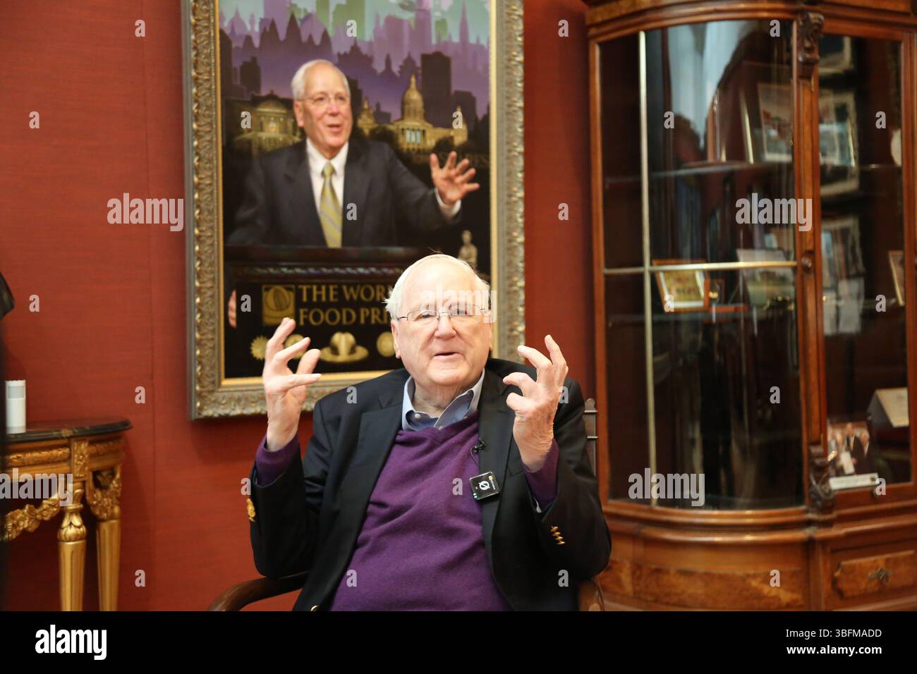 Des Moines, USA. 21st May, 2025. Kenneth Quinn, former president of the ...