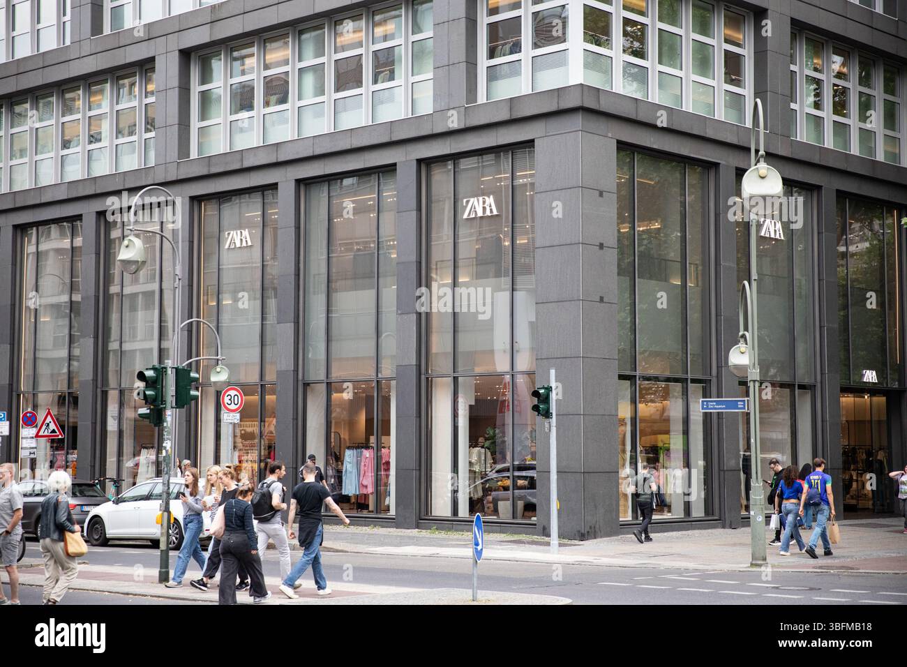 The Zara store is seen on Tauentzienstrasse in Berlin Germany on June 2 ...