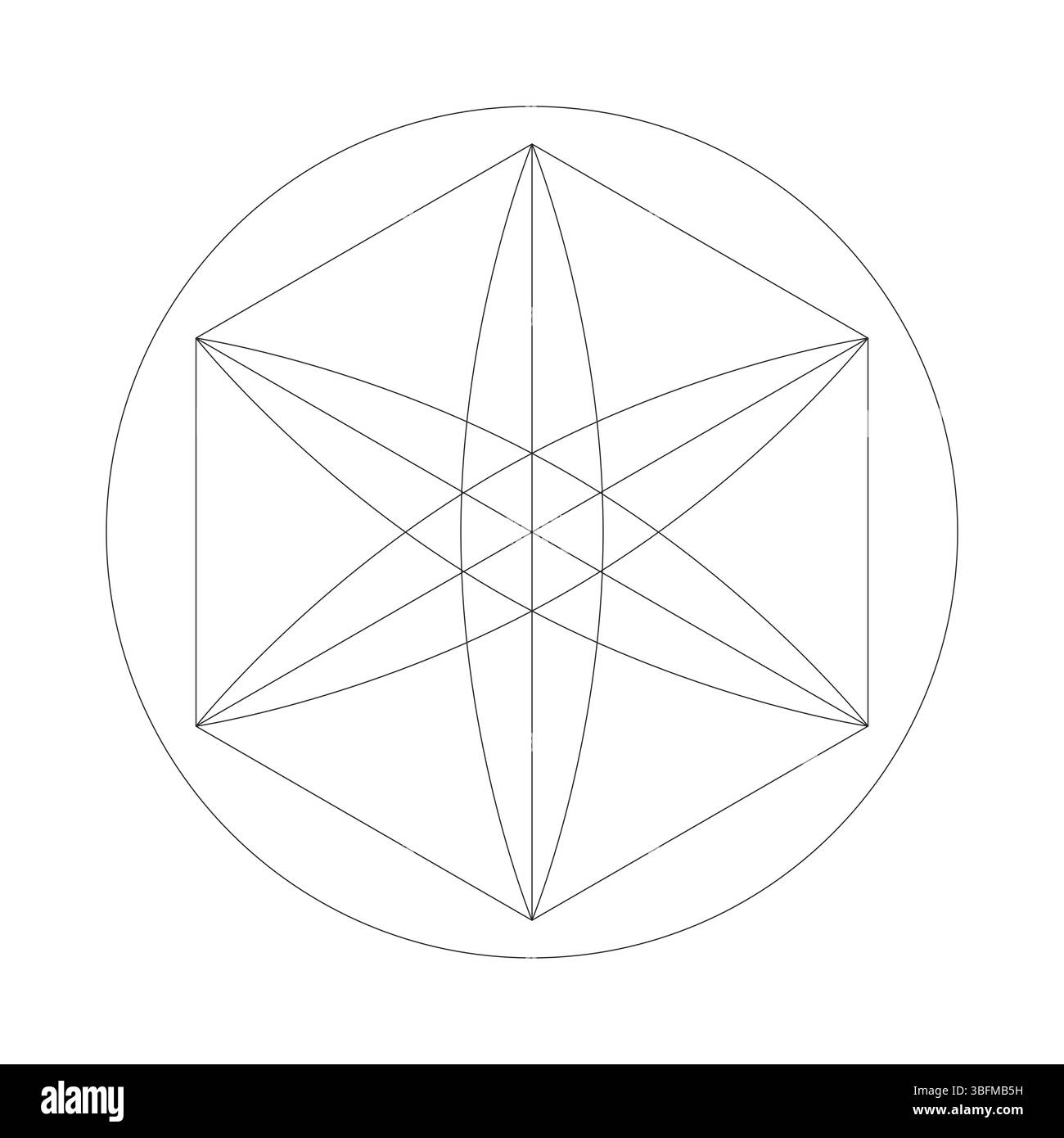 Geometry item Black and White Stock Photos & Images - Alamy