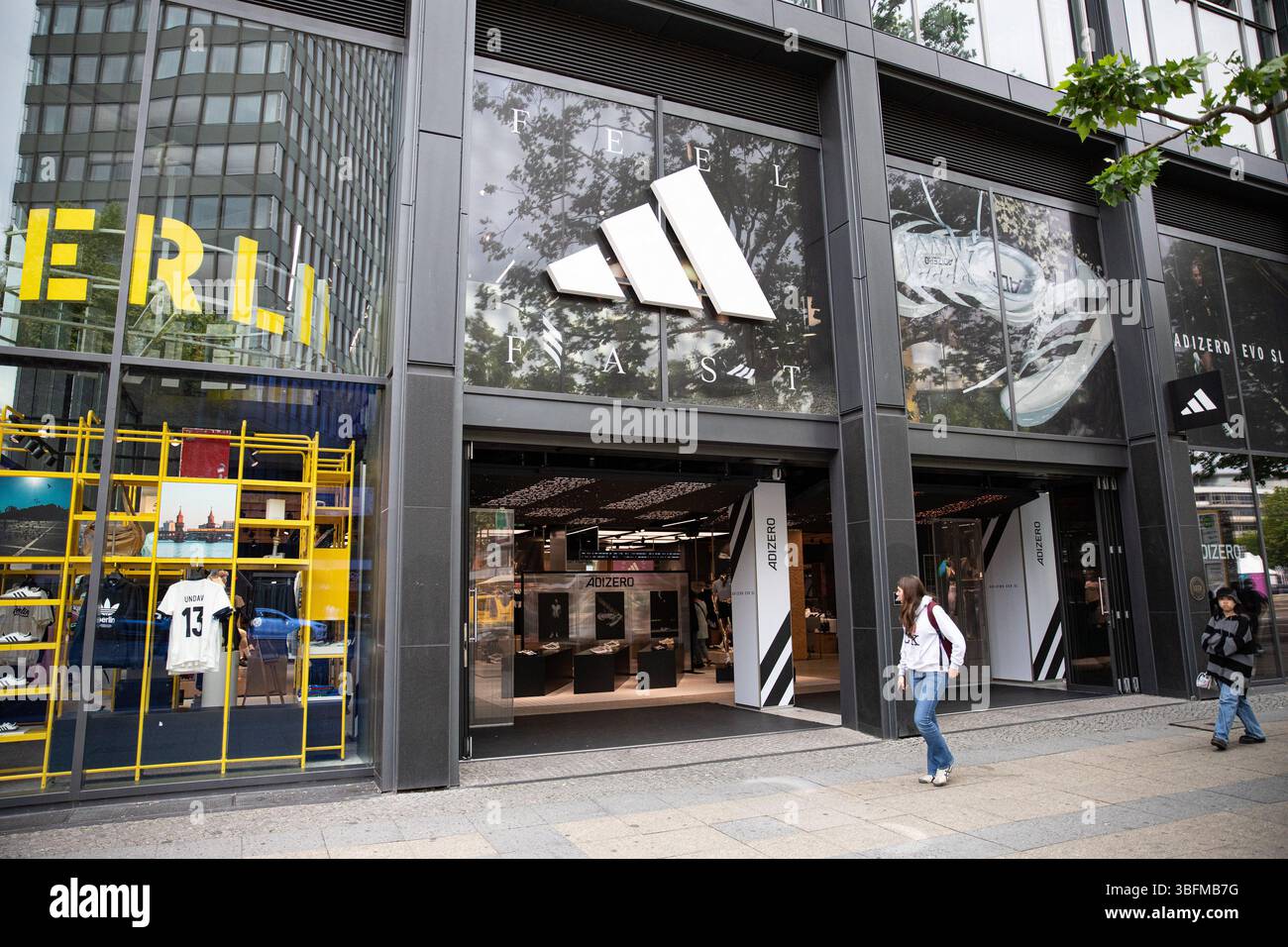 Berlin, Berlin, Germany. 2nd June, 2025. The Adidas flagship store is ...