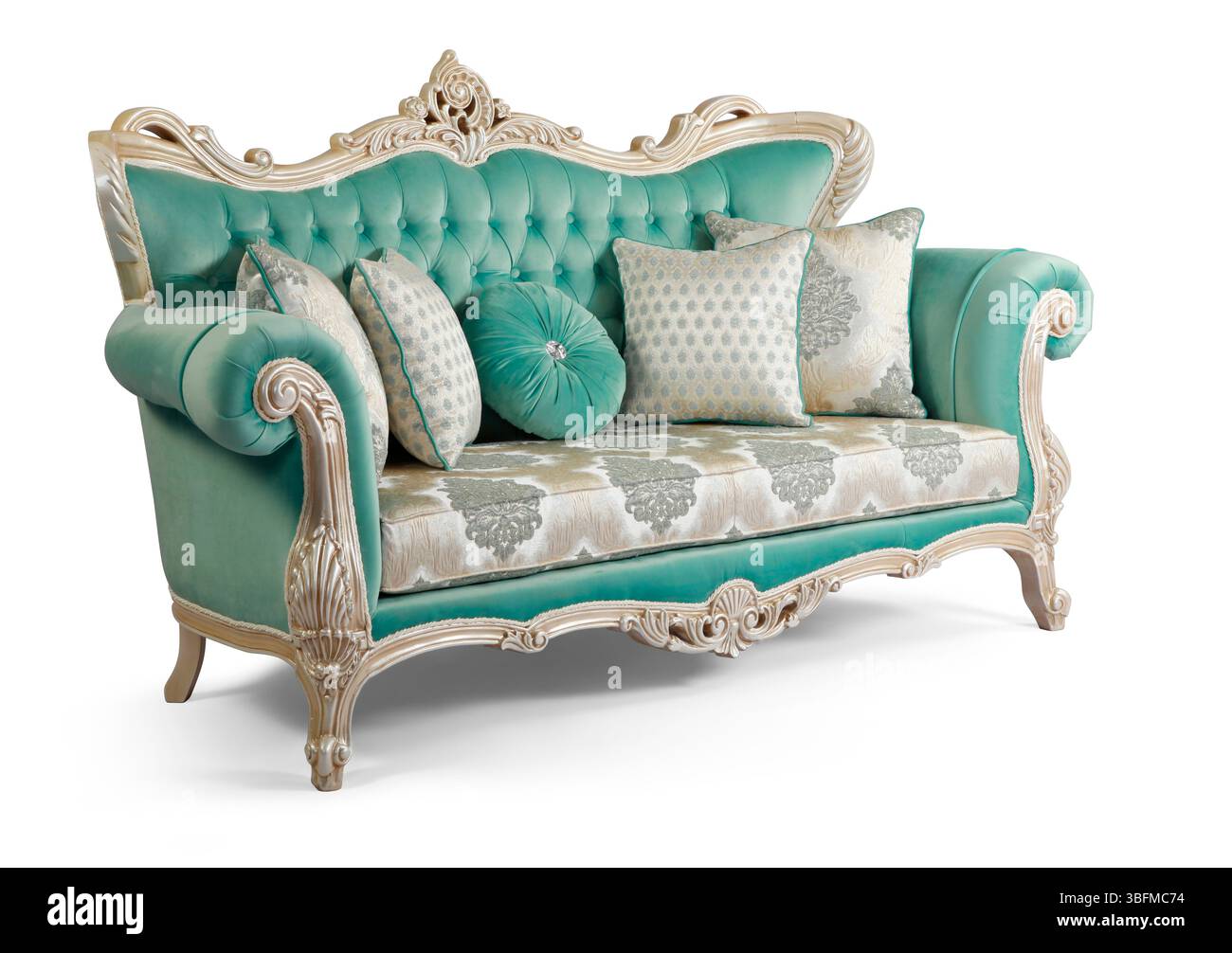 Classic sofa Cut Out Stock Images & Pictures - Alamy