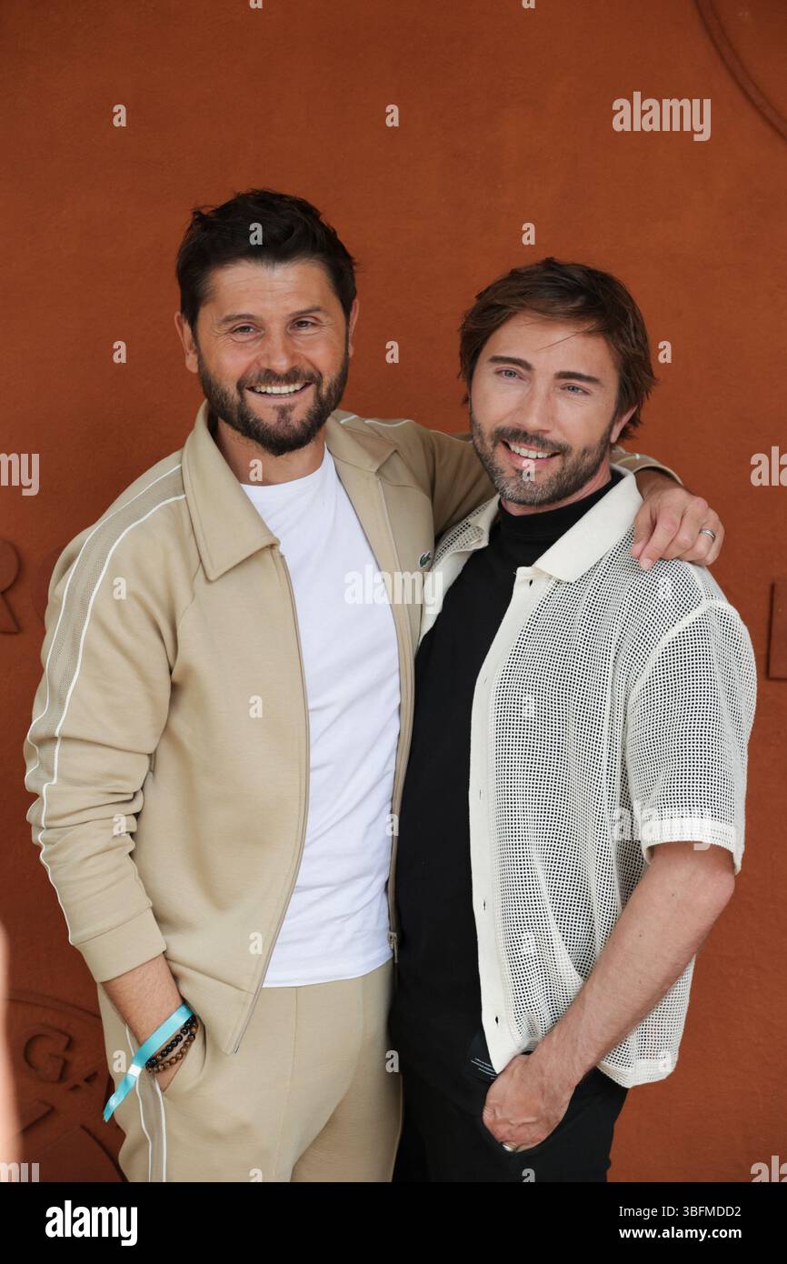Paris, France. 02nd June, 2025. Christophe Beaugrand, Ghislain Gerin in ...