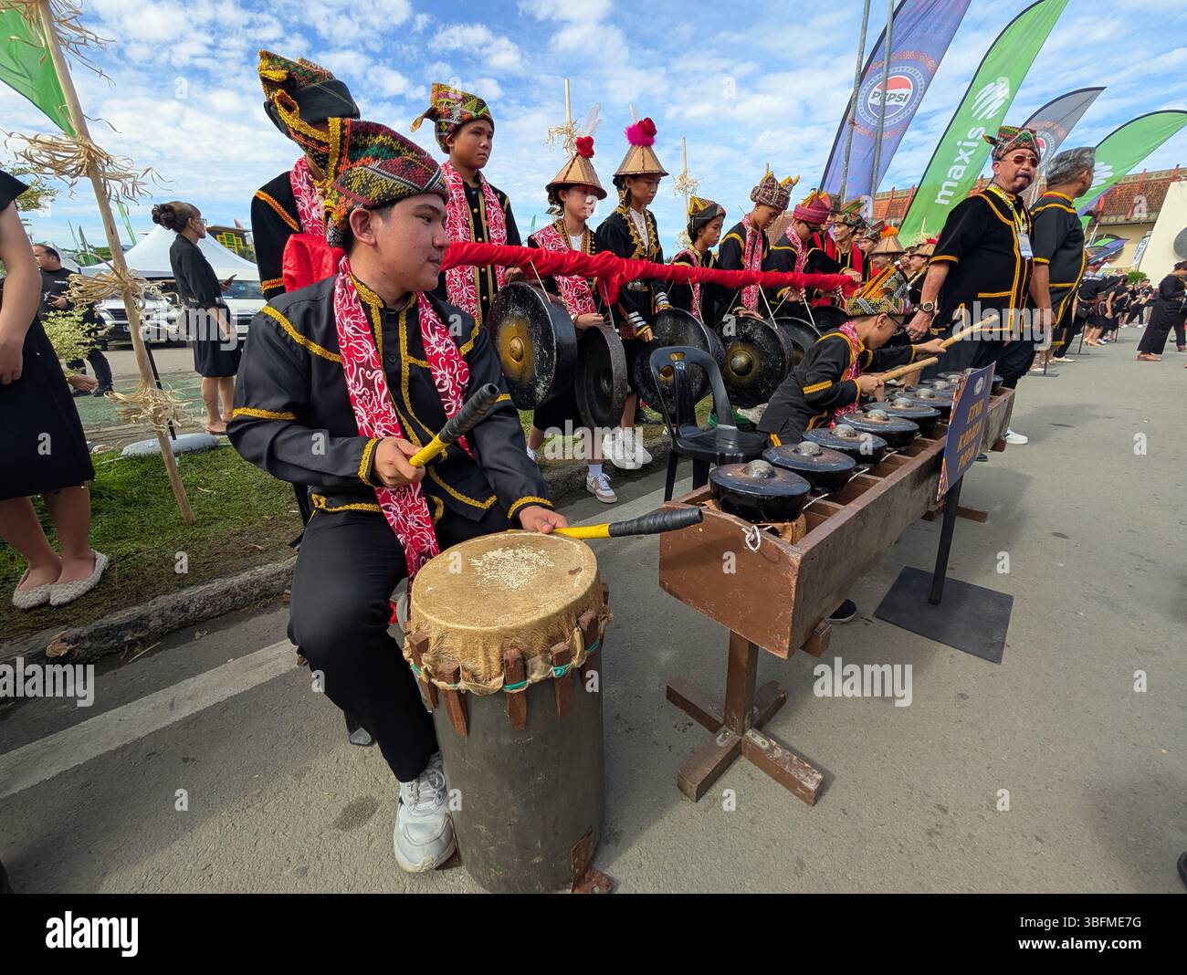 Kota Kinabalu, Sabah, Malaysia - May 31, 2025: Young men from Kazadan ...