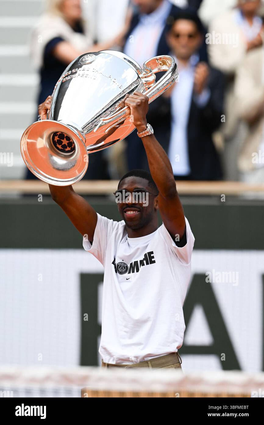Paris, France. 02nd June, 2025. Ousmane Dembele of Paris Saint Germain ...