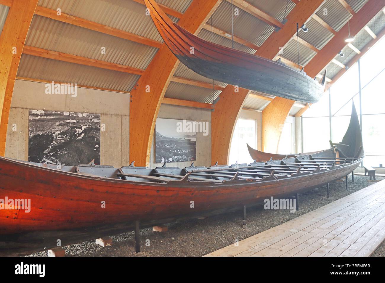 Alesund, Norway - August 01, 2024: Old boats in Sunnmore Museum ...