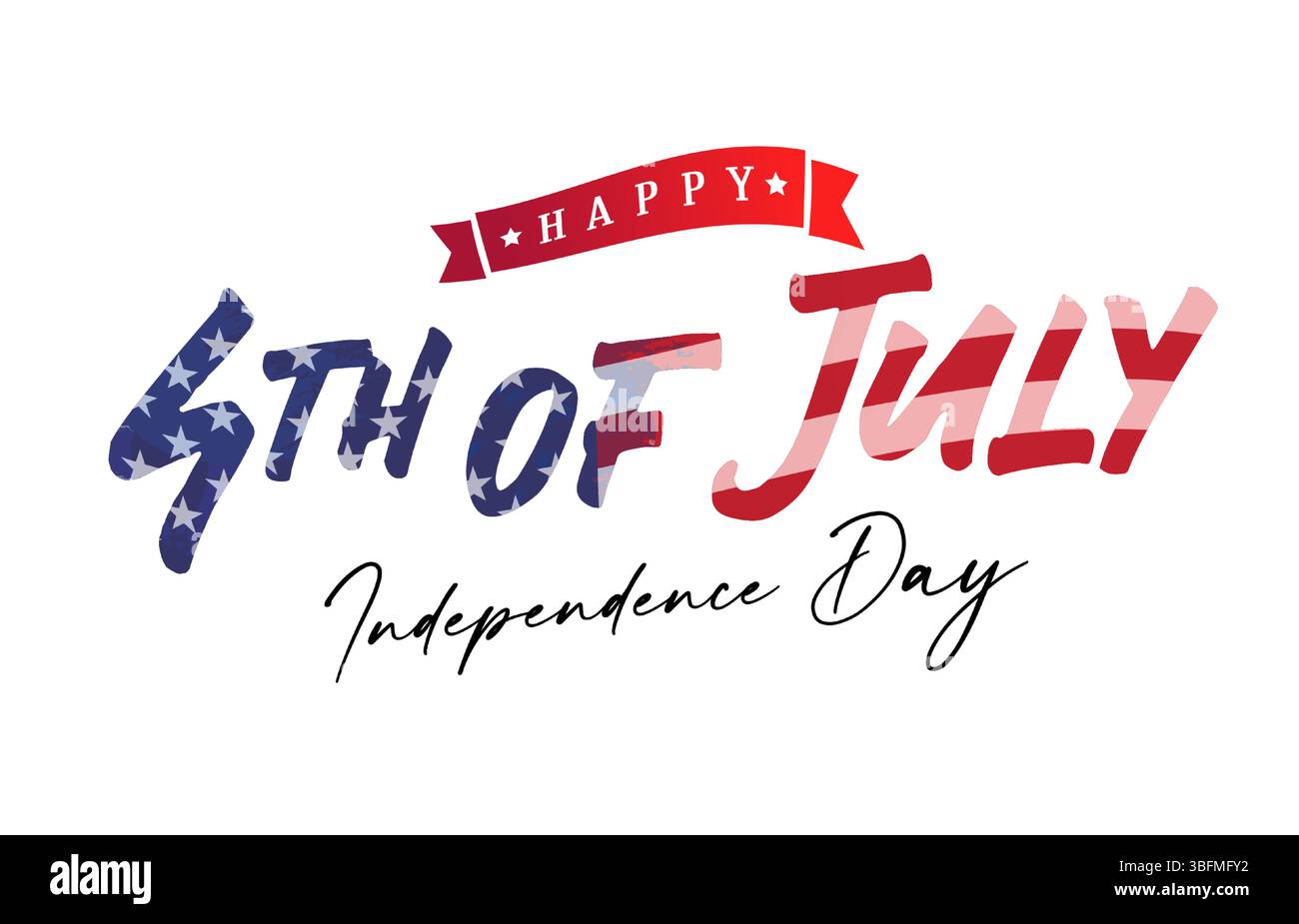 Happy 4th of July, Independence day USA creative t-shirt design. Happy ...