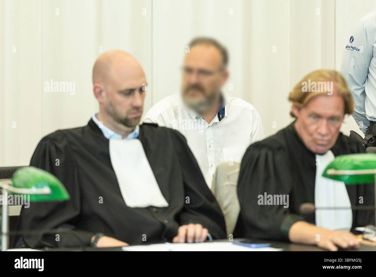Gent, Belgium. 02nd June, 2025. The accused Michel Swik pictured during ...