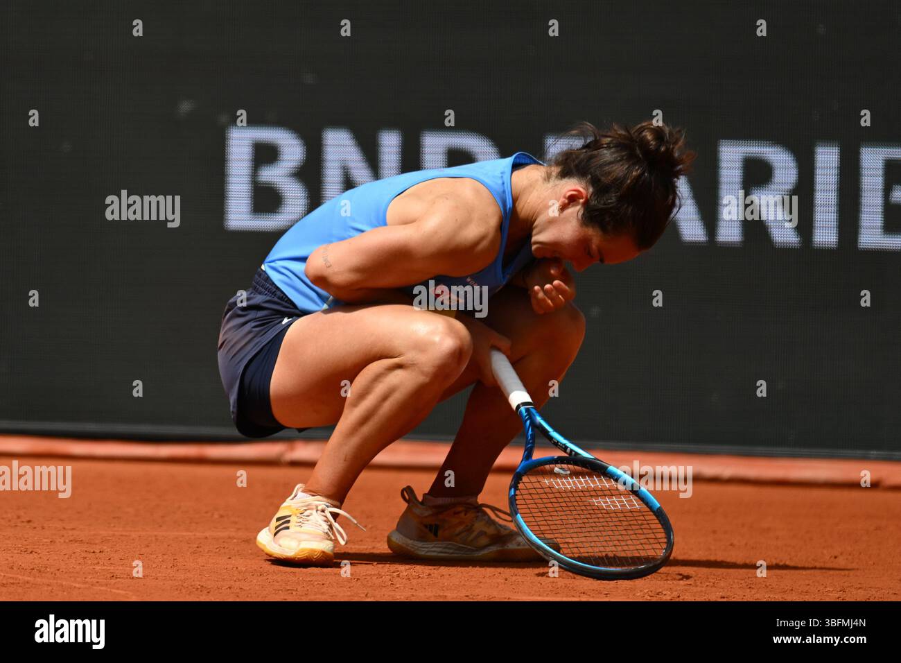 Paris, France. 02nd June, 2025. Roland Garros 2025: Lois Boisson (FRA ...