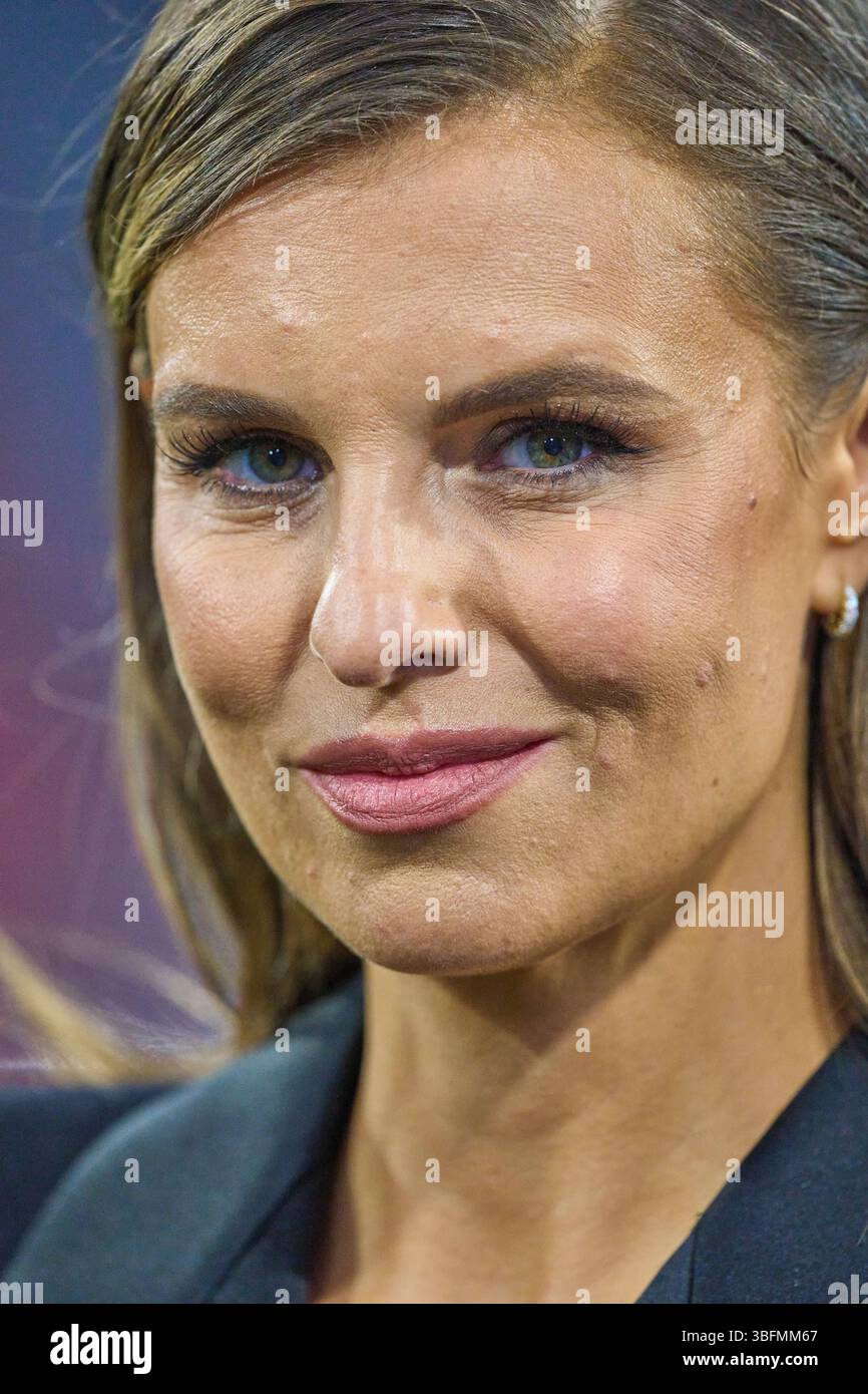 Munich, Germany. 31st May, 2025. Laura WONTORRA, sports presenter ...