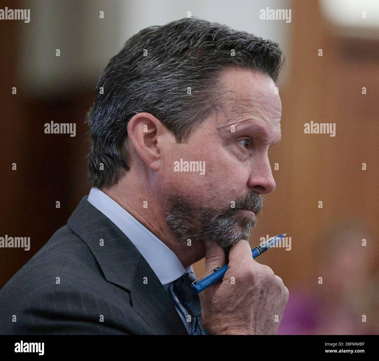 Defense attorney Alan Jackson questions Boston Police officer Kelly ...