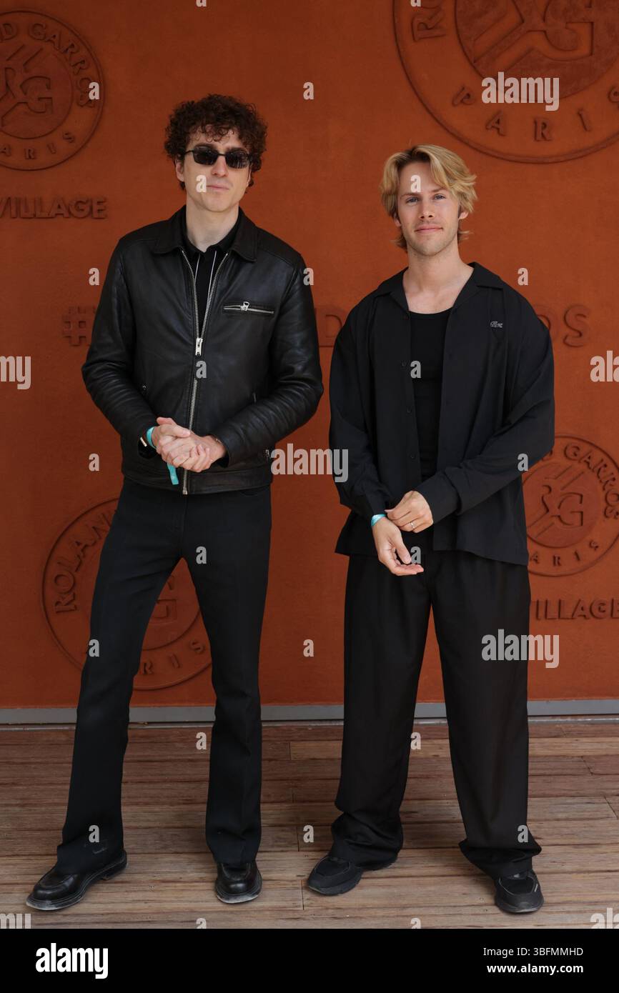 Paris, France. 02nd June, 2025. Cesar Laurent de Rummel, Dorian ...