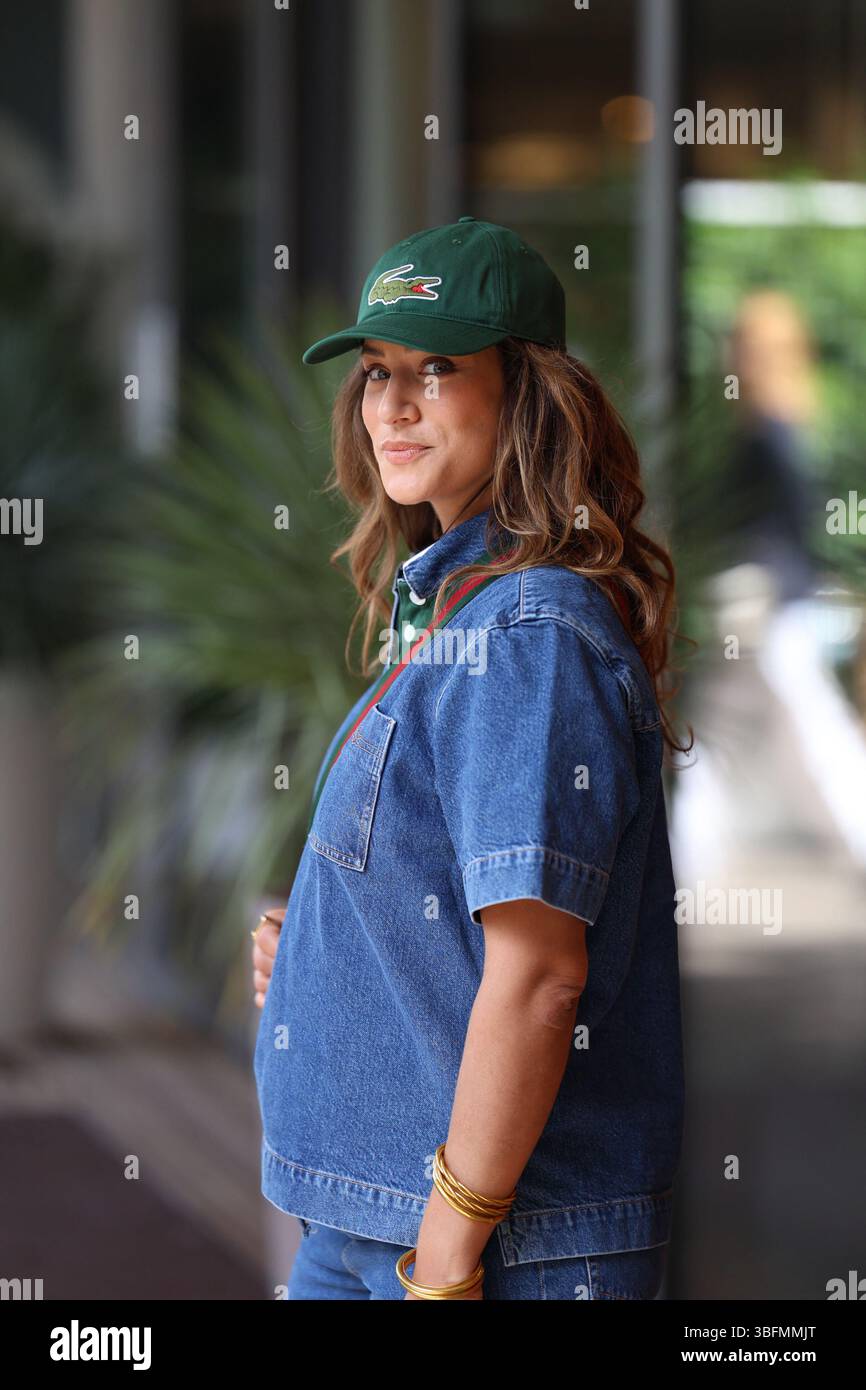Paris, France. 02nd June, 2025. Manon Azem in Stand during the 2025 French Open at Roland Garros ...