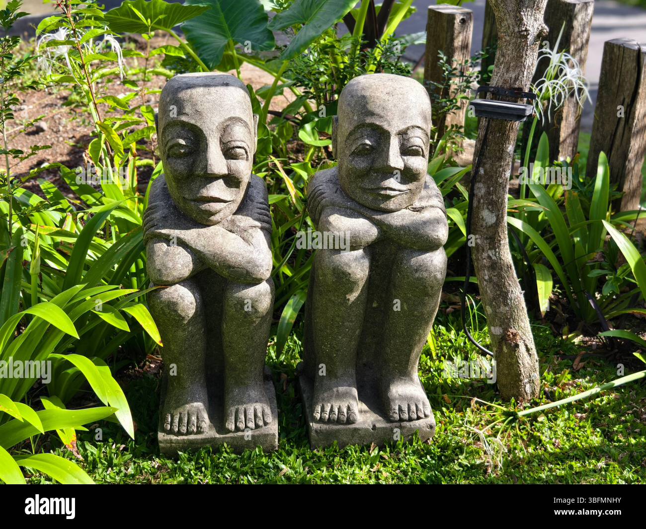 Sidemen, Bali, Indonesia – June 1, 2025: Traditional Balinese stone ...