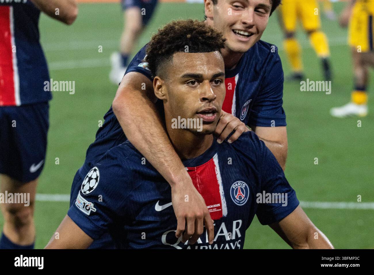 Munich, Germany. 31 May 2025. UEFA Champions League. Final. Paris Saint-Germain V Inter Milan 5 ...