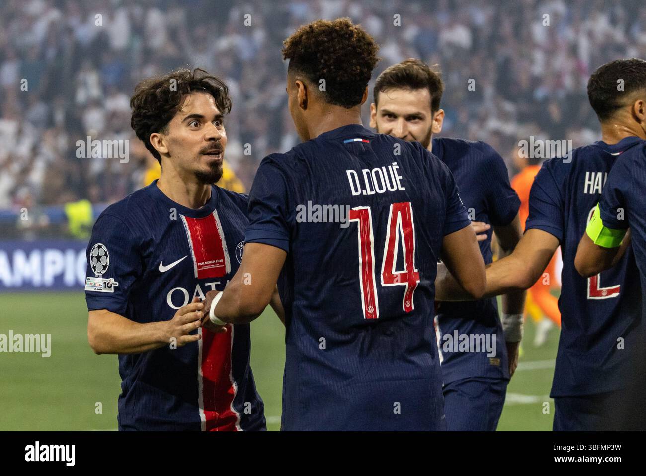 Munich, Germany. 31 May 2025. UEFA Champions League. Final. Paris Saint ...
