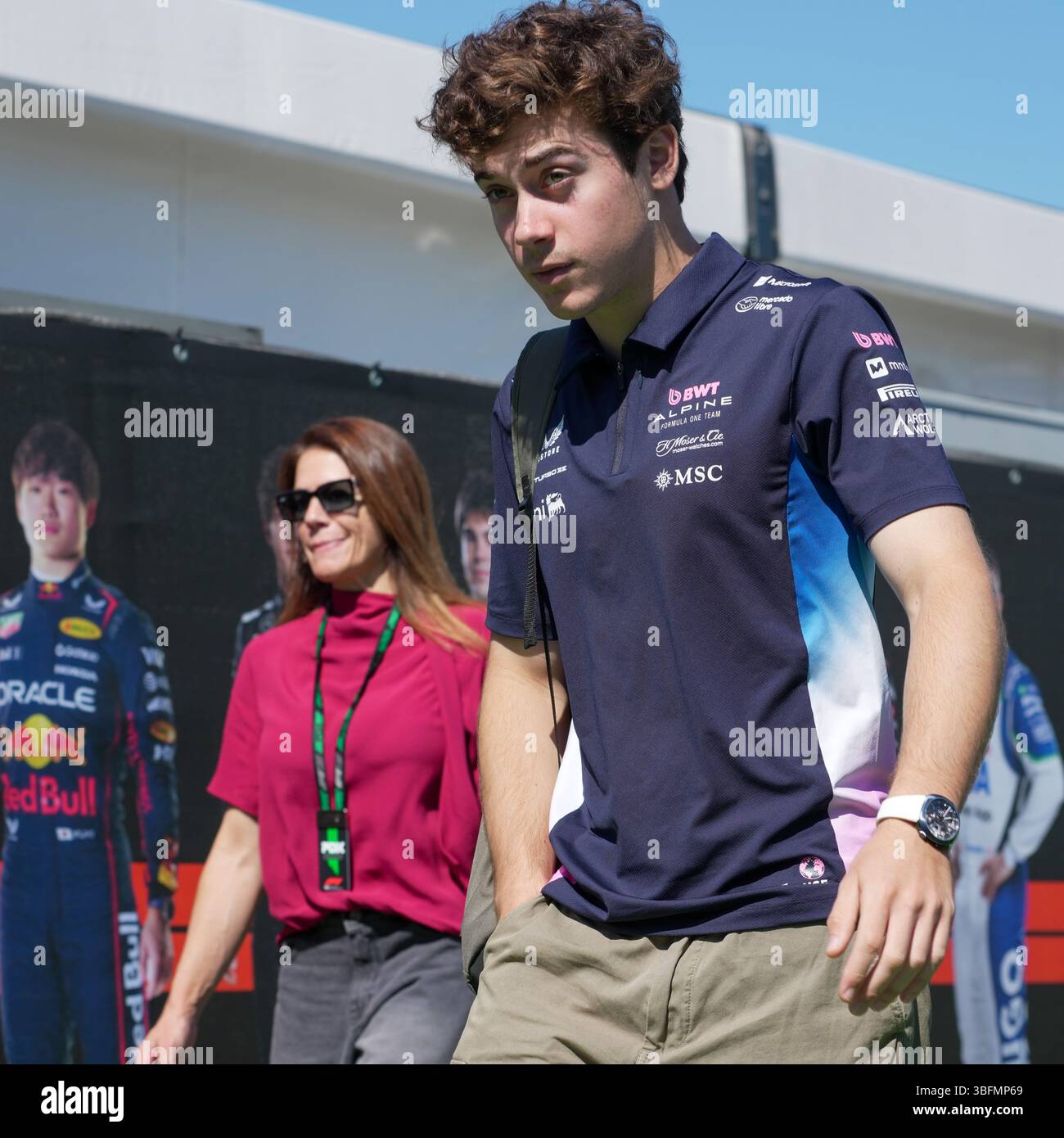 Barcelona, Spain. 30th May, 2025. Franco Colapinto (ARG) - Alpine F1 ...