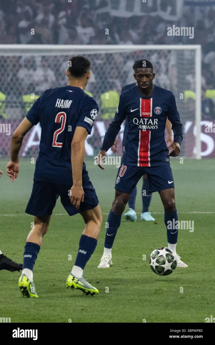 Munich, Germany. 31 May 2025. UEFA Champions League. Final. Paris Saint ...