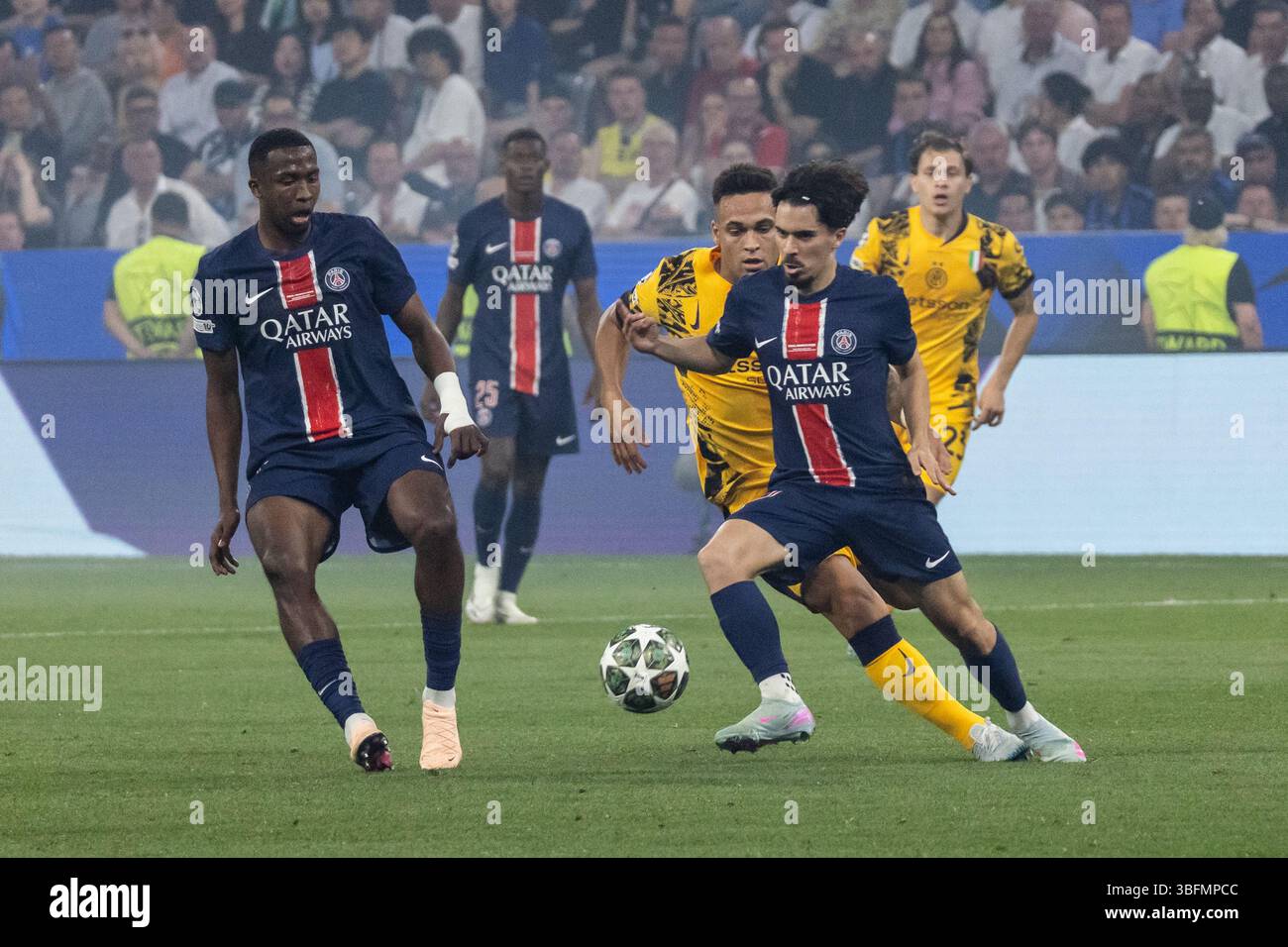 Munich, Germany. 31 May 2025. UEFA Champions League. Final. Paris Saint ...