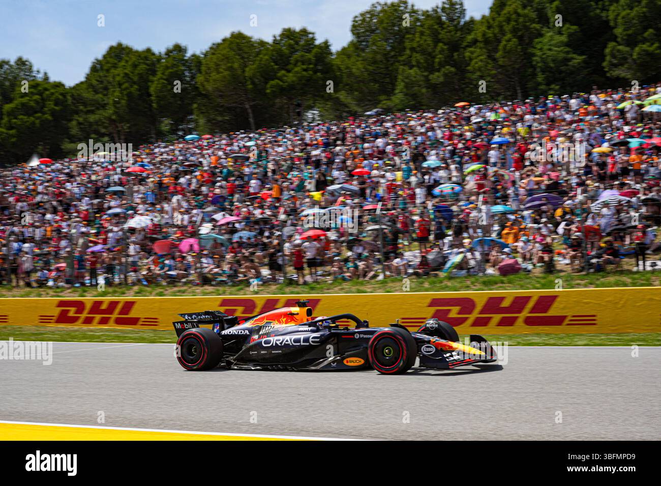 Barcelona, Spain. 01st June, 2025. Max Verstappen (NED) - Oracle Red ...