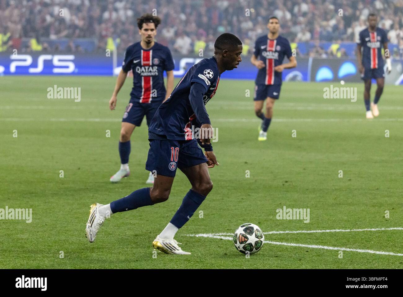 Munich, Germany. 31 May 2025. UEFA Champions League. Final. Paris Saint ...