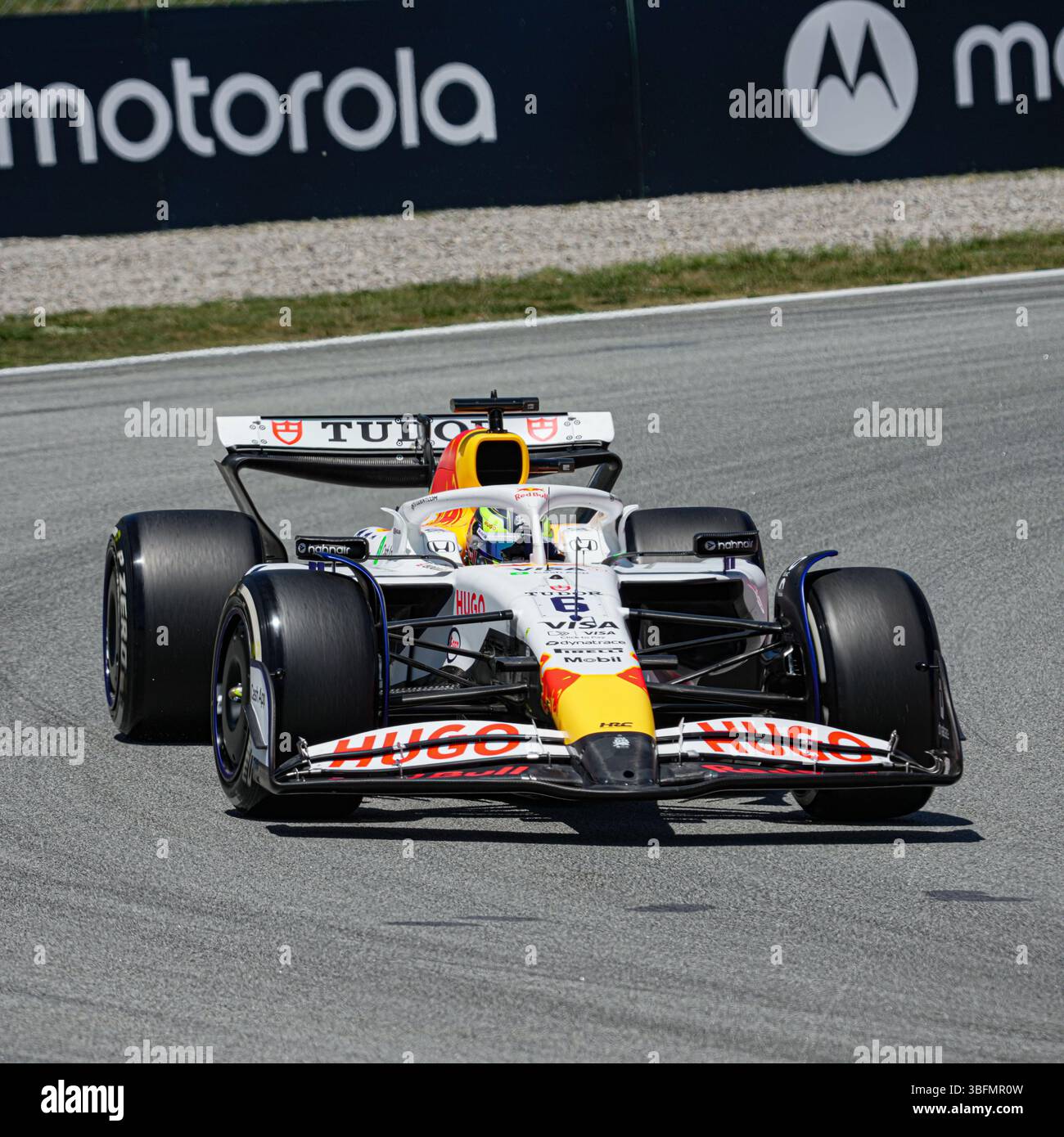 Barcelona, Spain. 30th May, 2025. Isaac Hadjar (FRA) Visa Cash App RB ...