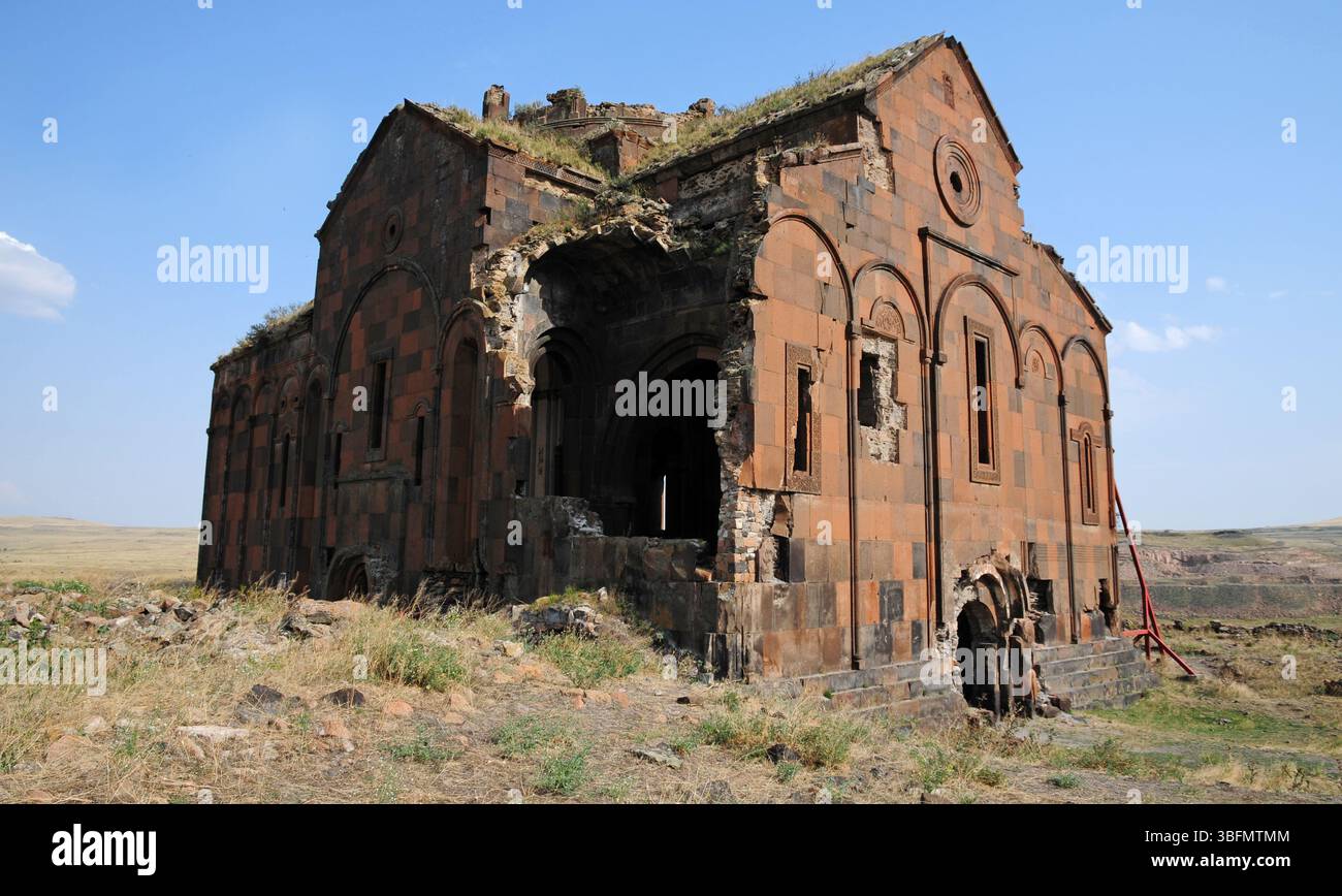 Ani Ruins, located in Kars, Turkey, is one of the most visited ancient ...