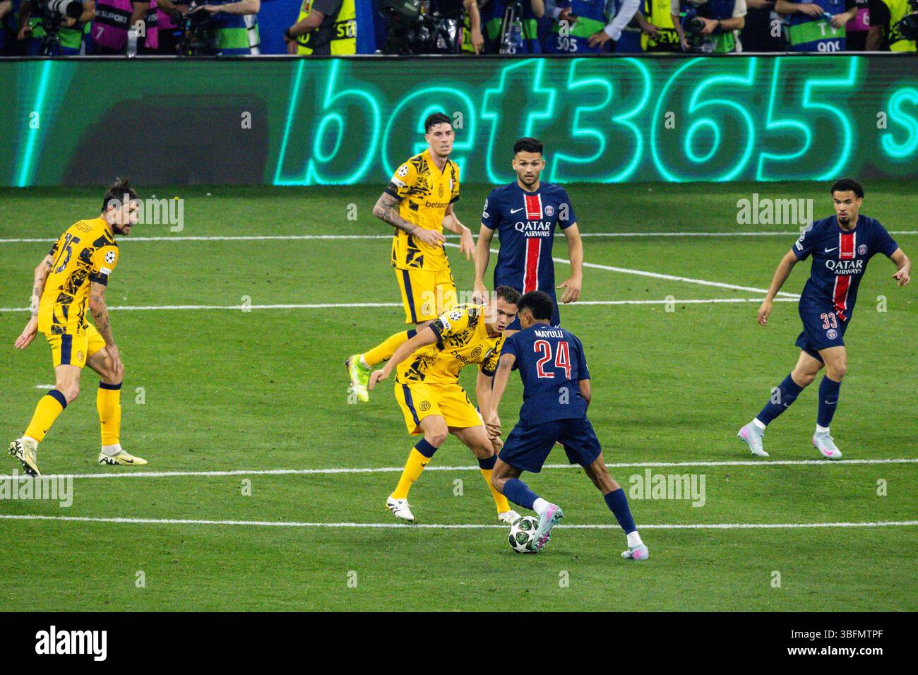 Munich, Germany. 31 May 2025. UEFA Champions League. Final. Paris Saint ...