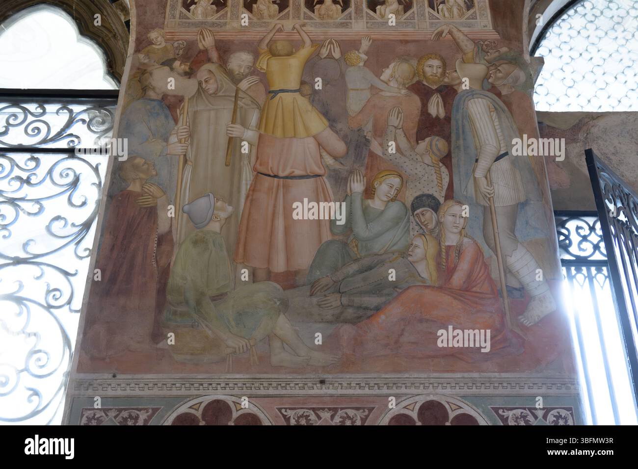 Fresco by Andrea di Bonaiuto in the Spanish Chapel, Santa Maria Novella ...
