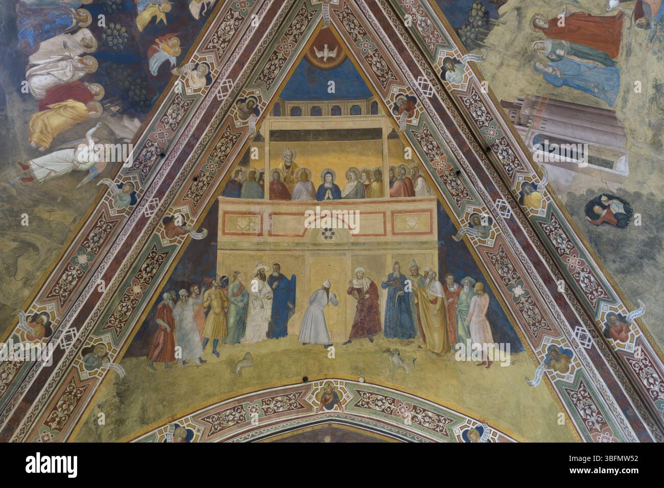 Fresco by Andrea di Bonaiuto in the Spanish Chapel, Santa Maria Novella ...