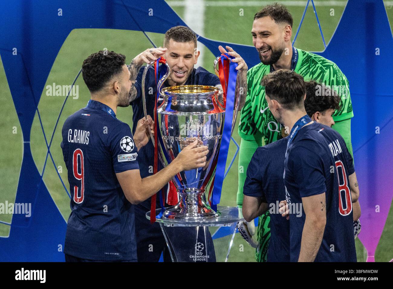Munich, Germany. 31 May 2025. UEFA Champions League. Final. Paris Saint ...