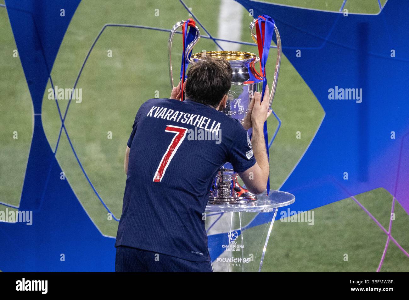 Munich, Germany. 31 May 2025. UEFA Champions League. Final. Paris Saint-Germain V Inter Milan 5 ...