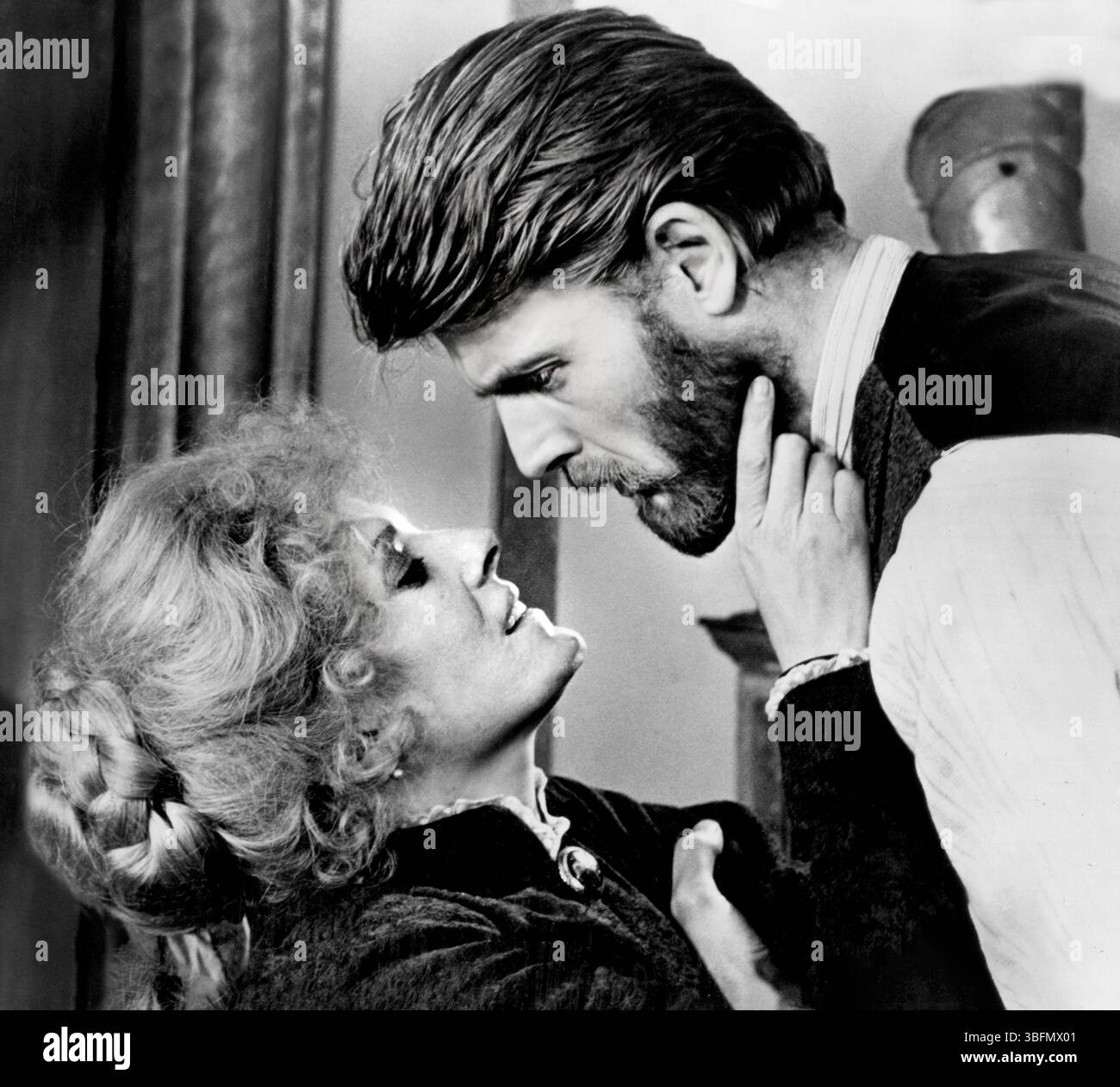 Delphine Seyrig, Edward Fox, on-set of the film, "A Doll's House ...