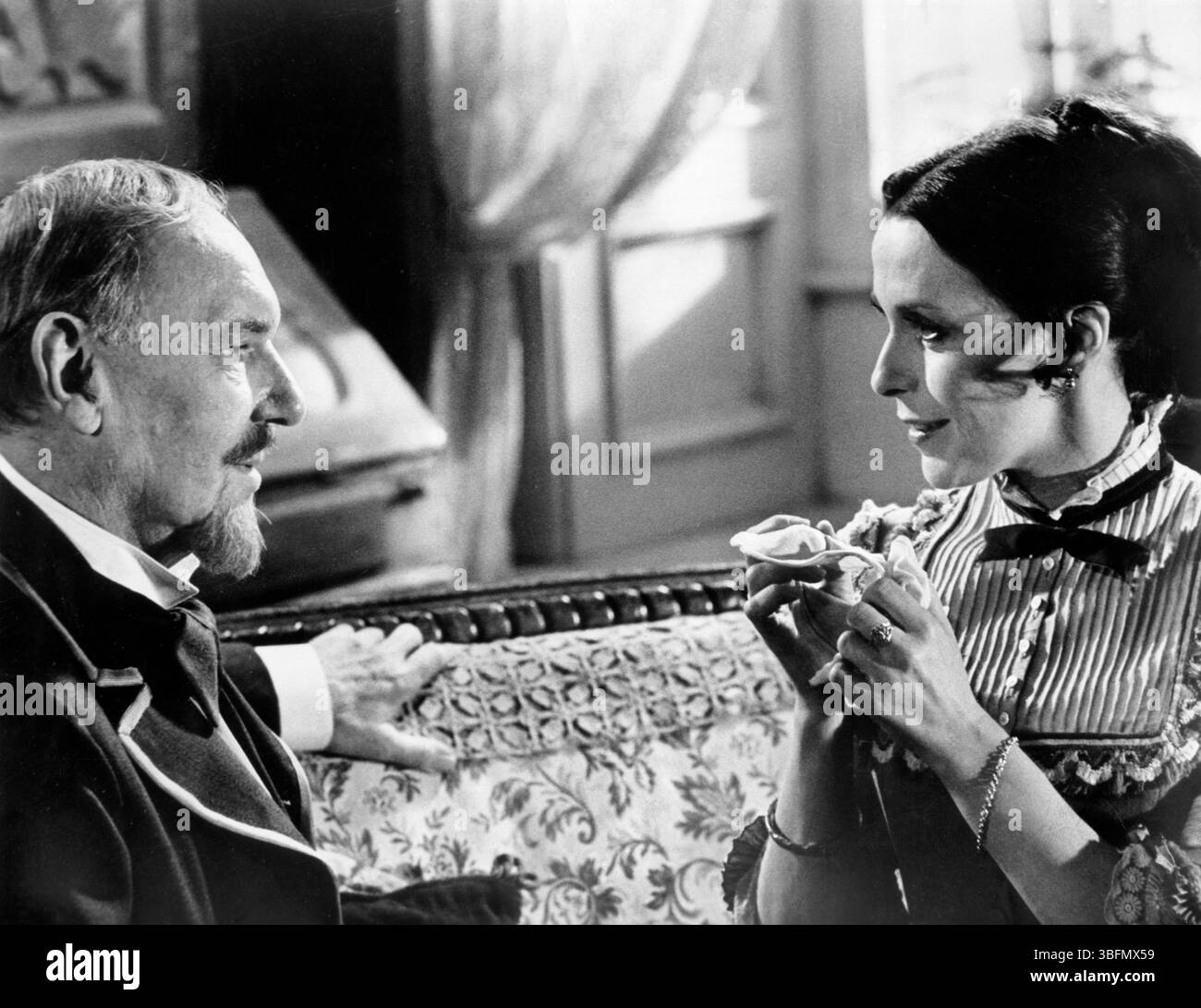 Ralph Richardson, Clair Bloom, on-set of the film, "A Doll's House ...