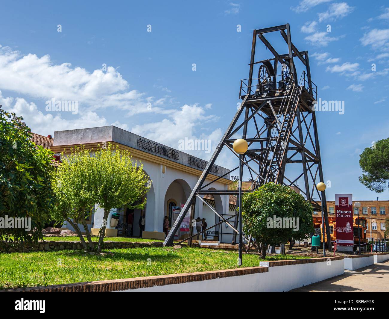 Museo Minero, mining museum, Minas de Riotinto, Andalusia, Spain Stock ...