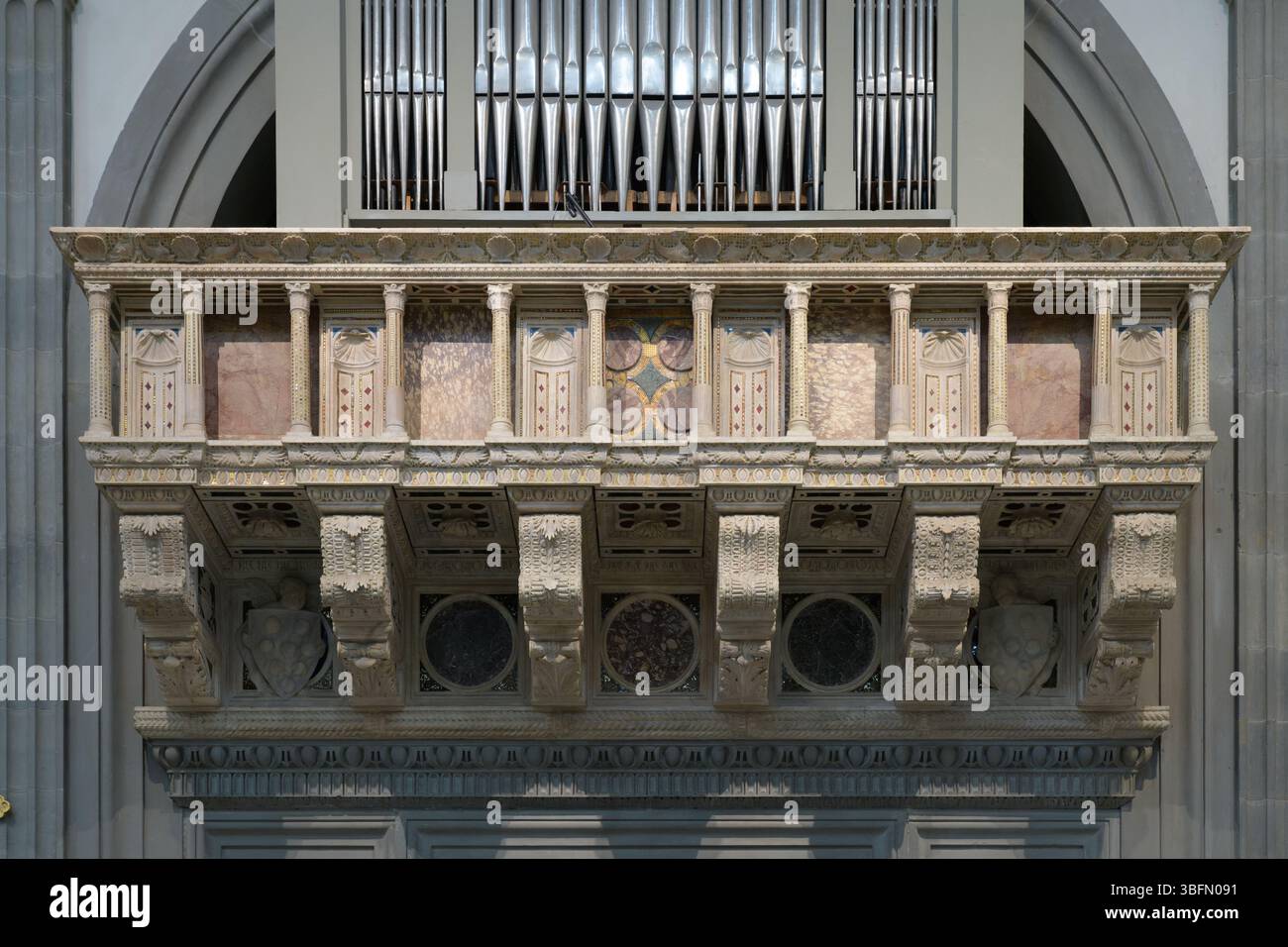 Cantoria by donatellos workshop hi-res stock photography and images - Alamy