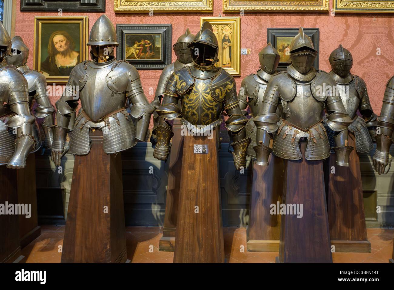 European armors at stibbert museum hi-res stock photography and images - Alamy