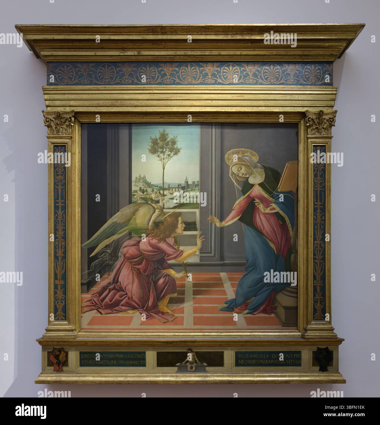 Annunciation of cestello by sandro botticelli hi-res stock photography and images - Alamy