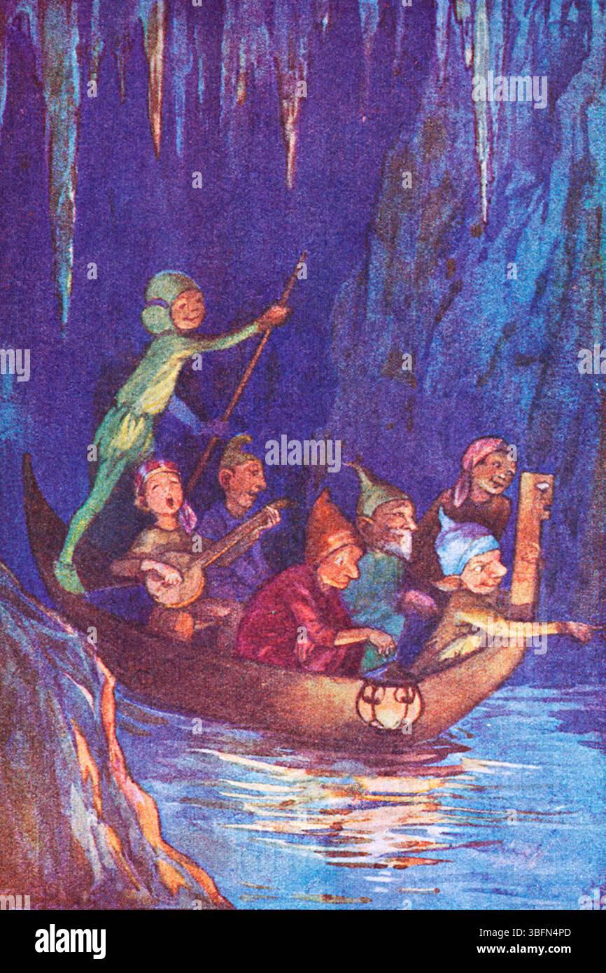 Goblin from The Goblin Cave, step 10 in Simple Reading Steps, 1932 ...